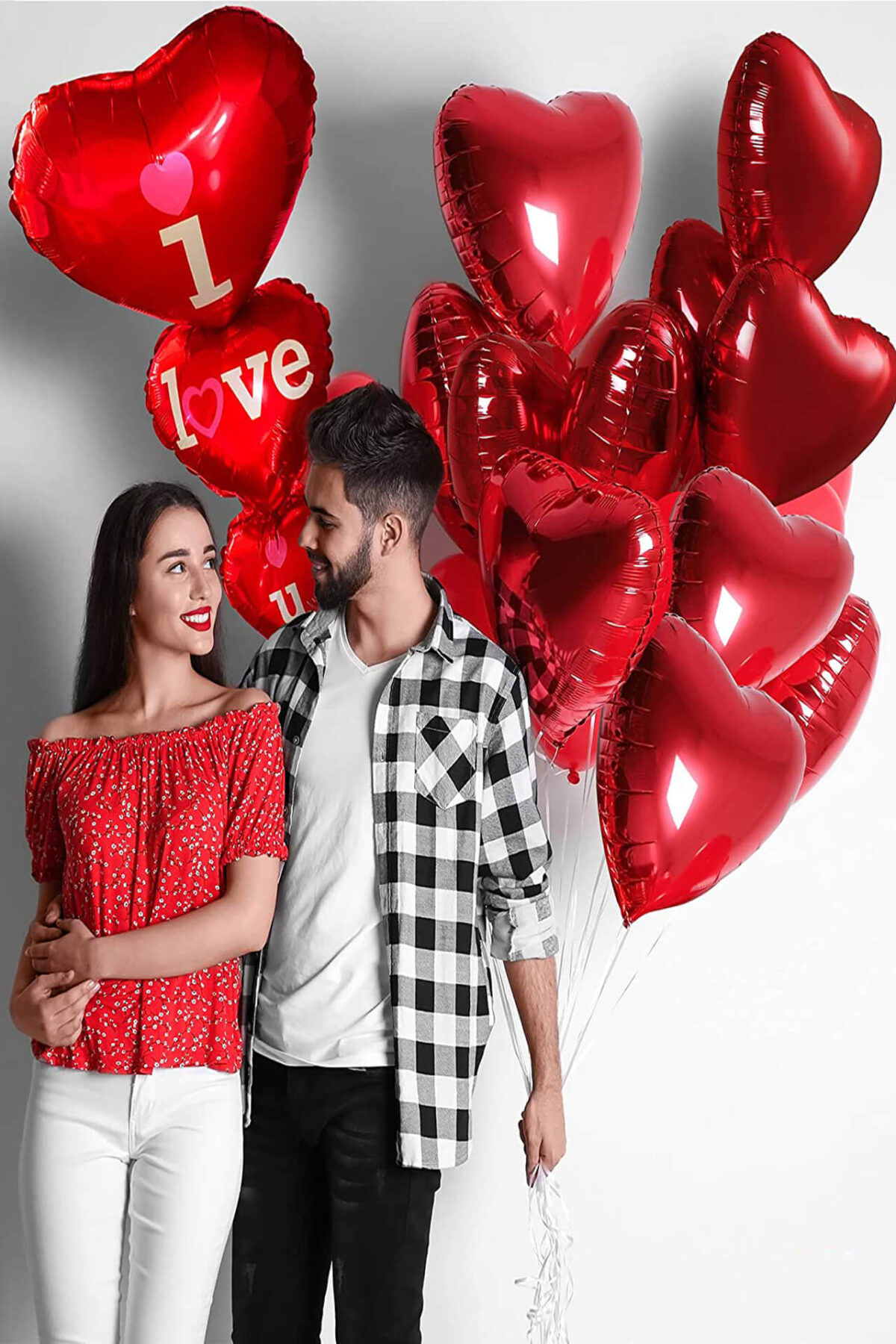 Kalpli Uçan Balon - Kalpli Uçan Balon Kapıda Ödeme İmkanı